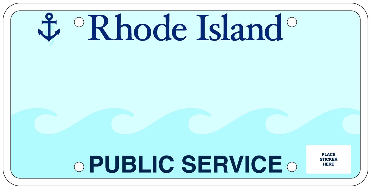 Plate Types | RI Division of Motor Vehicles