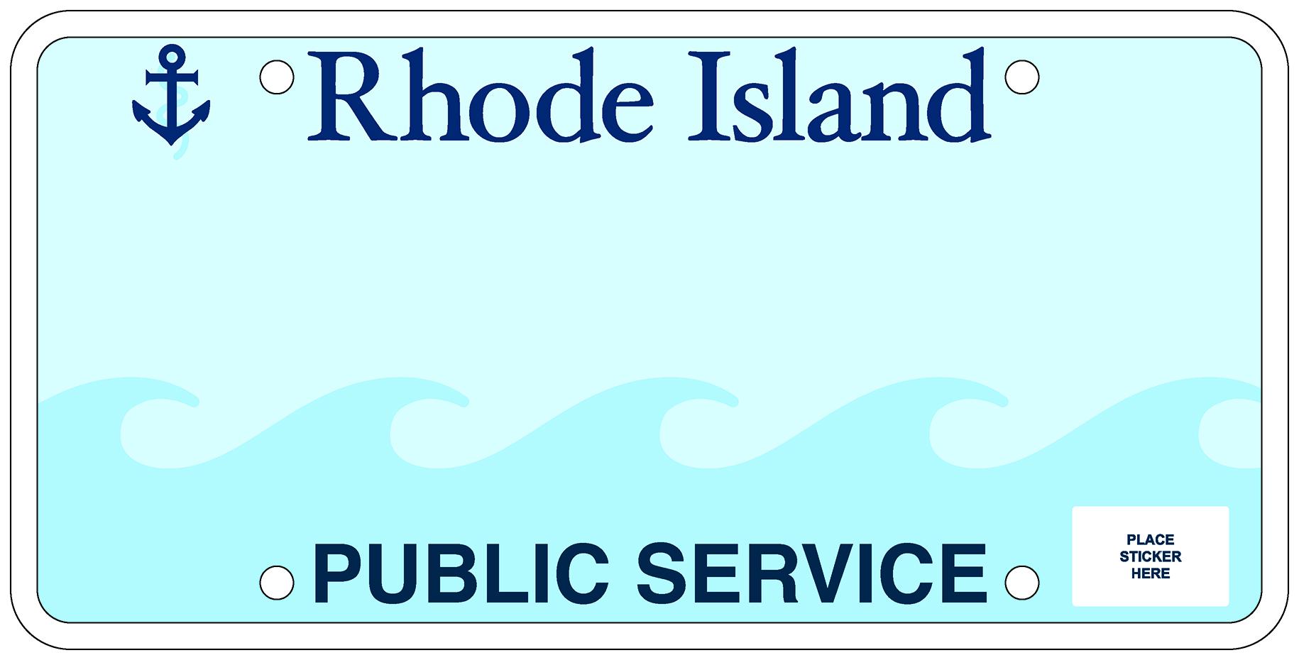 Plate Types | RI Division of Motor Vehicles