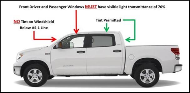 Rhode Island Nontransparent Windshield and Window Laws (Window Tint ...